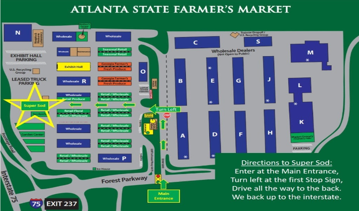 Super Sod At The Atlanta State Farmers Market